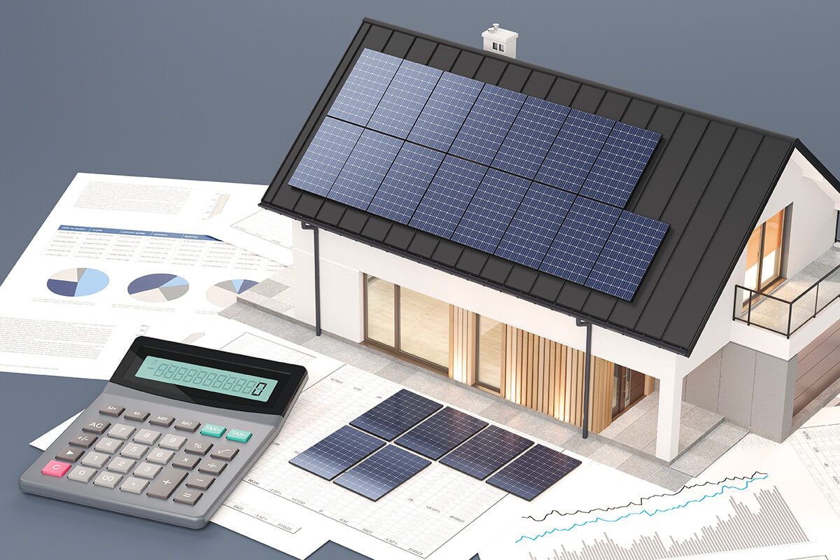 Calcul de panneaux solaires : rentabilité, production... | Hellio